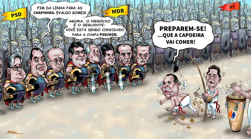 As charges do mês de março | Revista 40 Graus