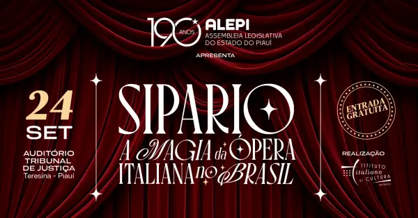 Sipario leva o encanto da ópera italiana a Teresina | Revista 40 Graus